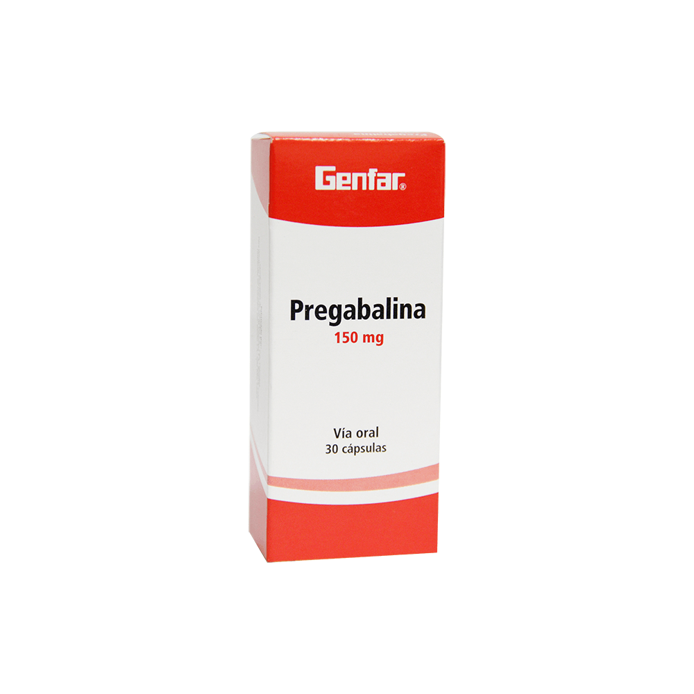 Genfar Pregabalina 150Mg Caja X 30 Capsulas-LocatelColombia ...