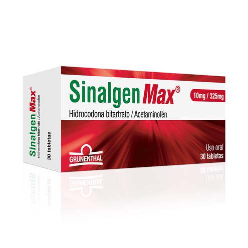 Sinalgen Max 10Mg/325 Mg X 30 Tabletas-LocatelColombia - locatelcolombia