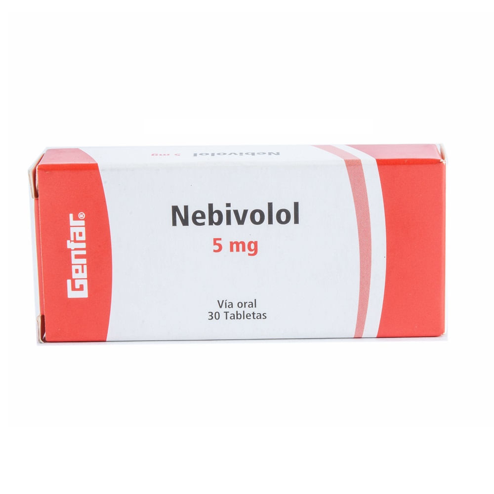 Genfar Nebivolol 5Mg Caja X 30 Tabletas-Locatel Colombia - locatelcolombia