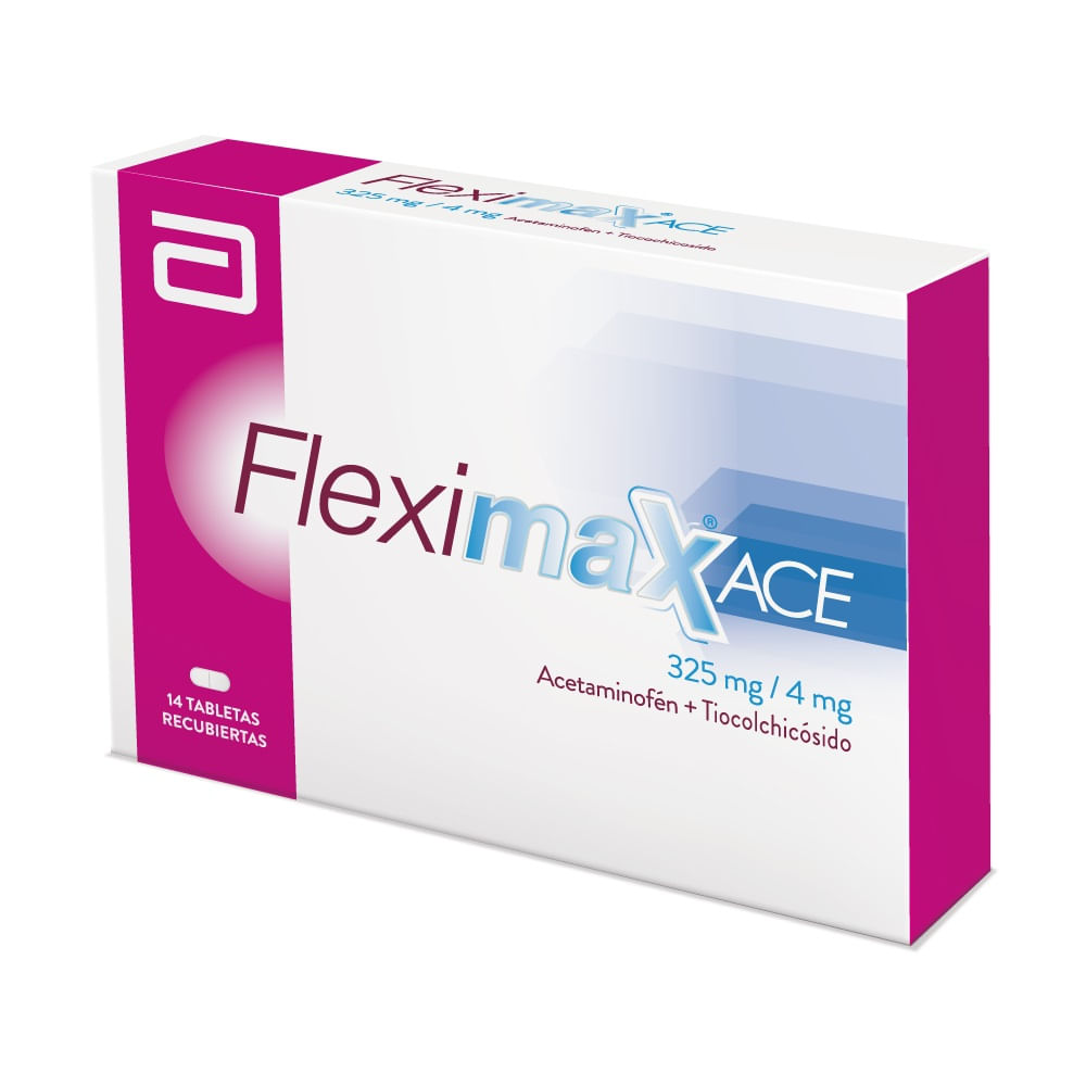 Fleximax Ace 325Mg/4Mg X 14 Tabletas Recubiertas-Locatel Colombia ...