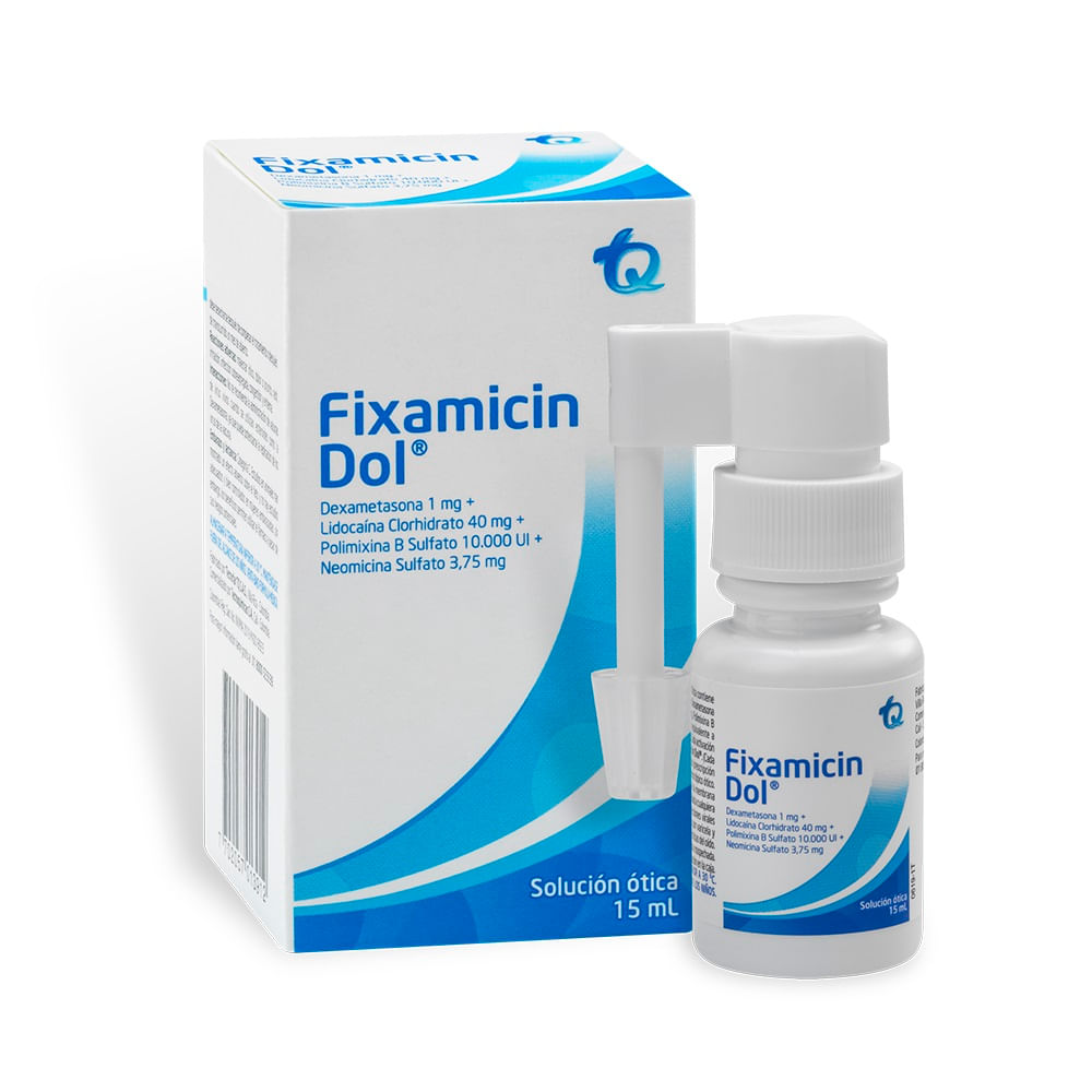 Fixamicin Dol Solucion Otica X 15Ml-LocatelColombia - locatelcolombia