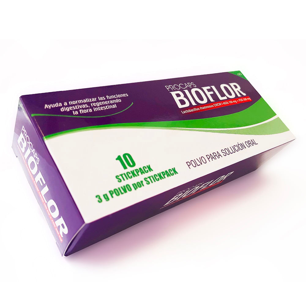 Bioflor 100/500Mg Polvo Solucion Oral3G X 10Und-LocatelColombia ...