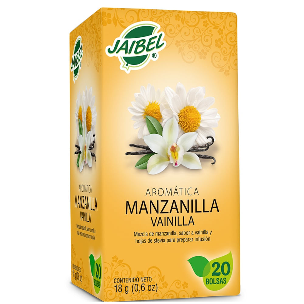 Aromatica Jaibel Manzanilla Vainilla X 20Und - Locatel Colombia ...