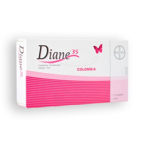 Diane-35 Caja X 21 Grageas-Locatel Colombia - locatelcolombia