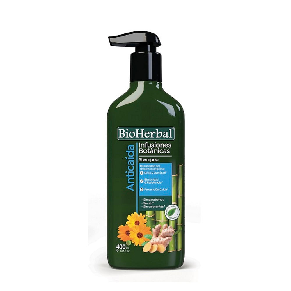 Shampoo Bioherbal Anticaida X 400Ml-Locatel Colombia - locatelcolombia